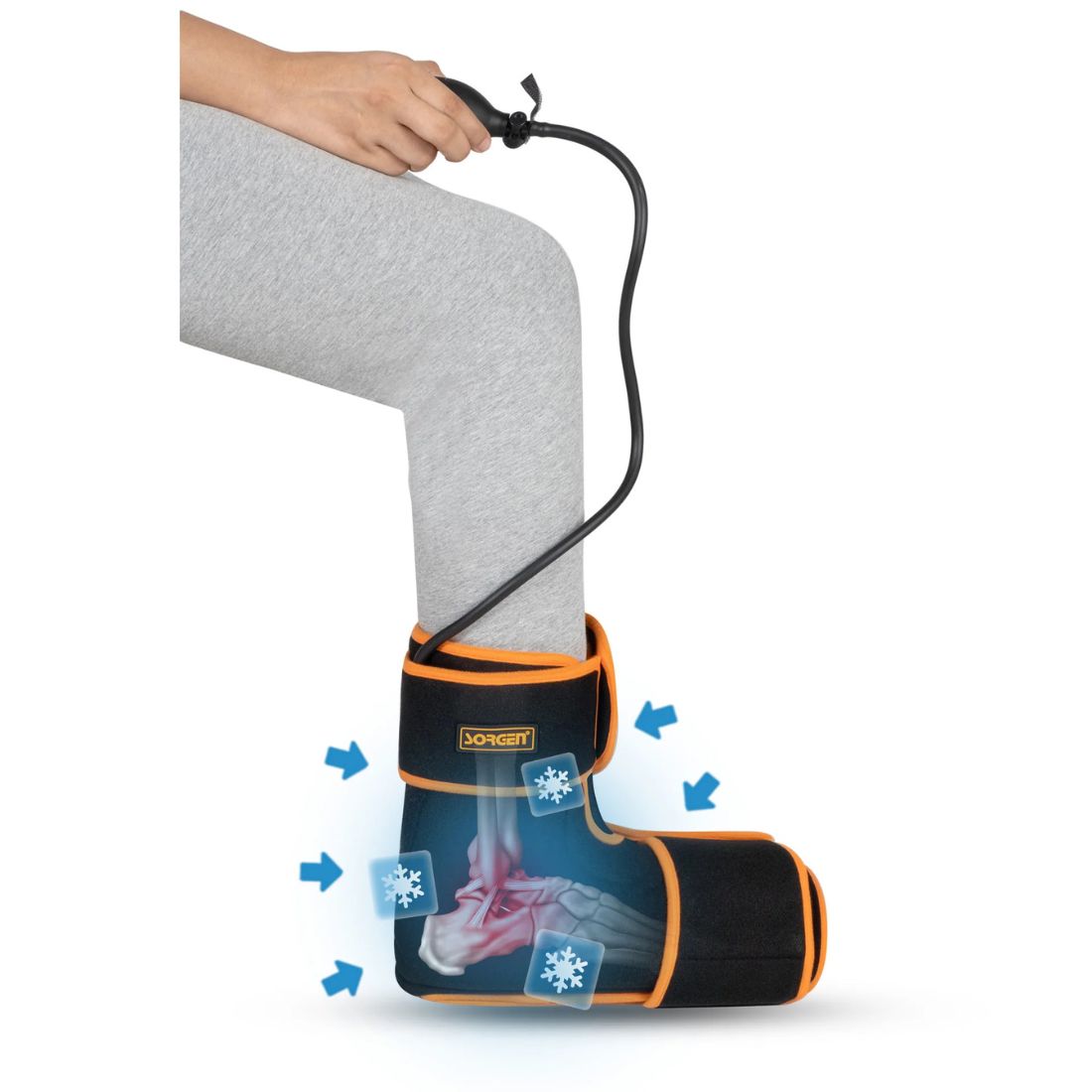 Buy ankle Cold Compression Wrap (Manual) Online India - MedicalBazzar